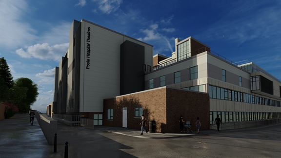 First patient officially opens new Poole Hospital theatre block | The ...