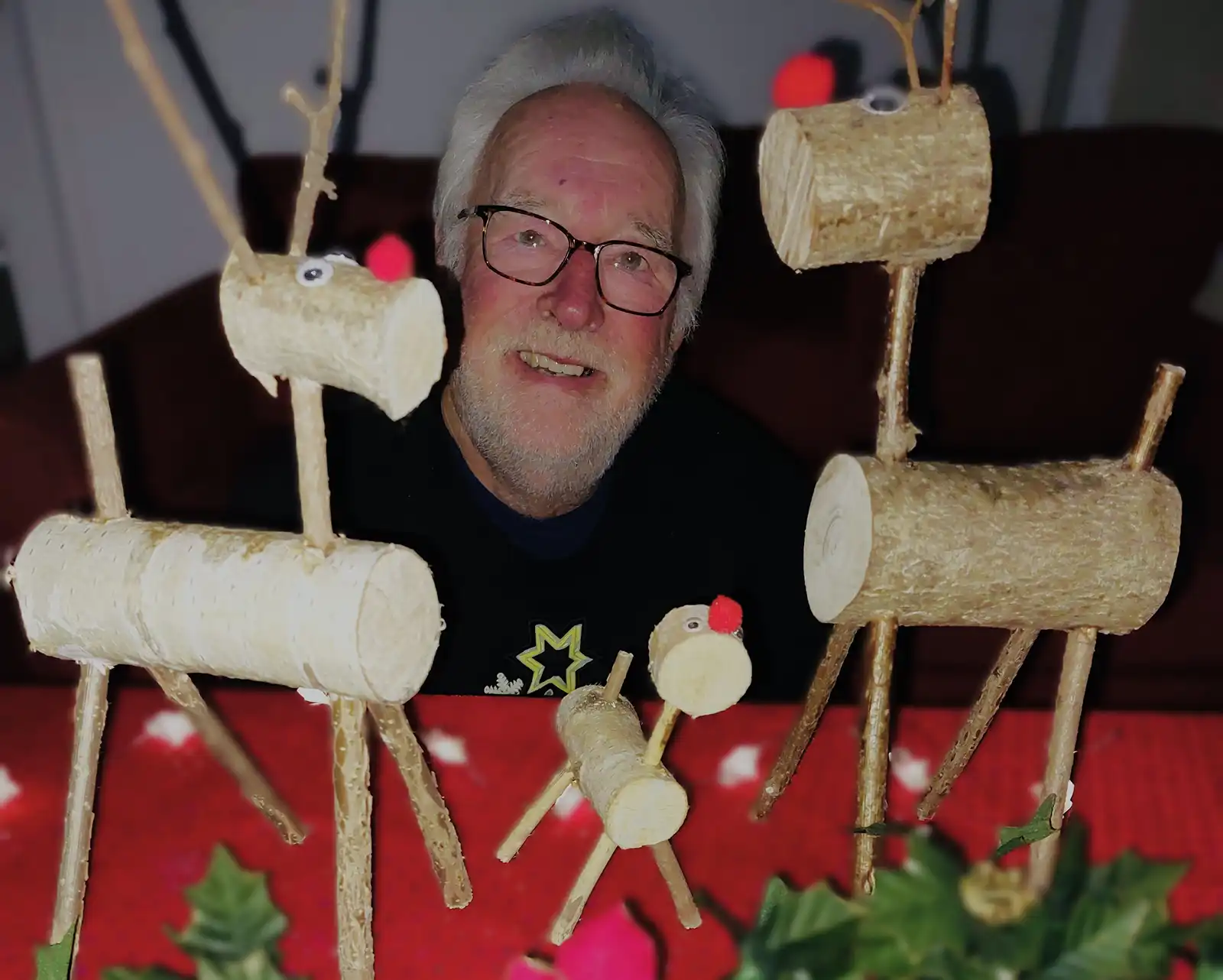 Positive Keith's reindeer raising vital funds for Dorset cancer charity ...