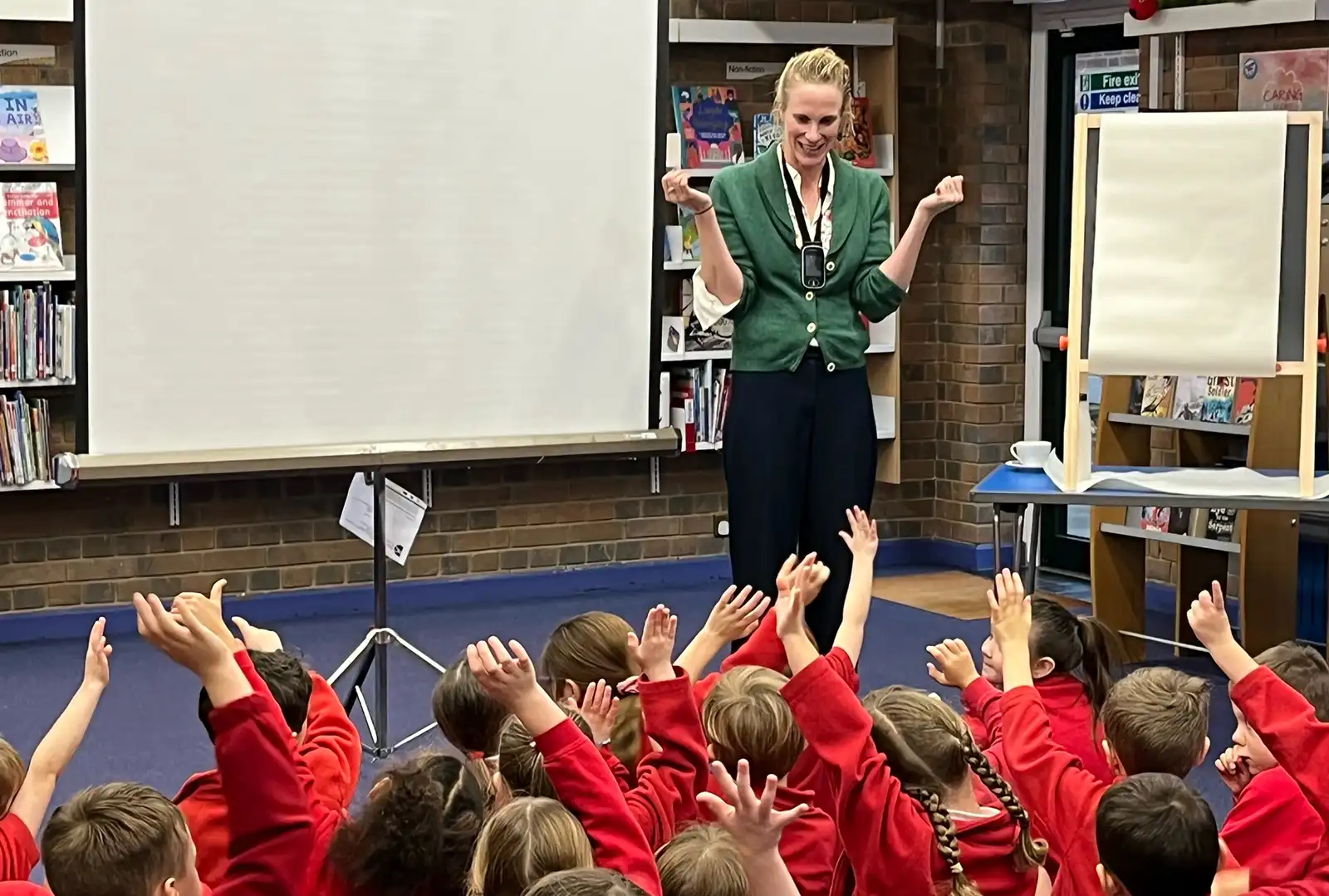 Illustrator visits draw youngsters to Wimborne Library | The New Stour ...