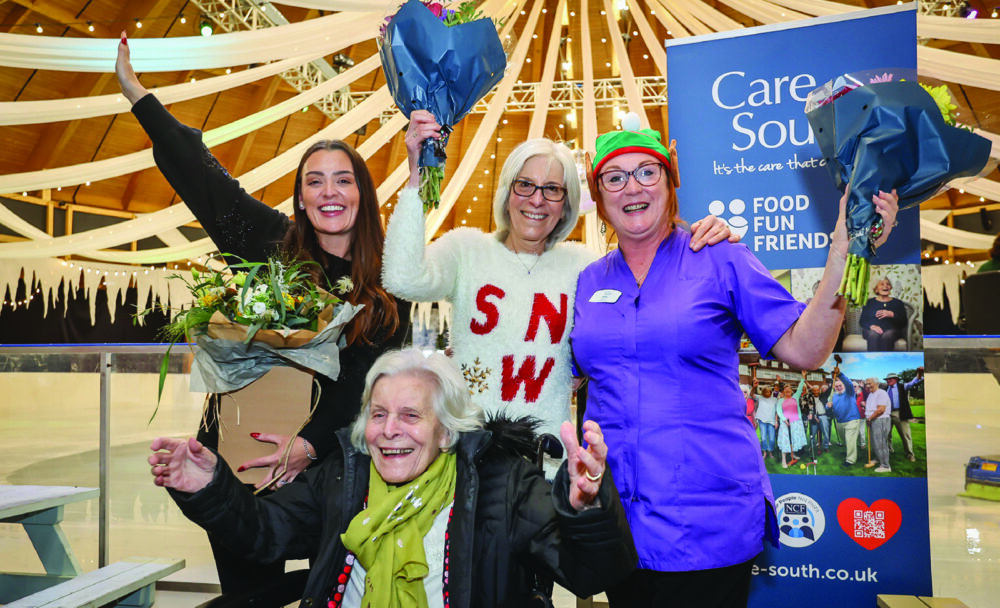 Eileen takes to the ice again - at the age of 102 | The New Stour And ...