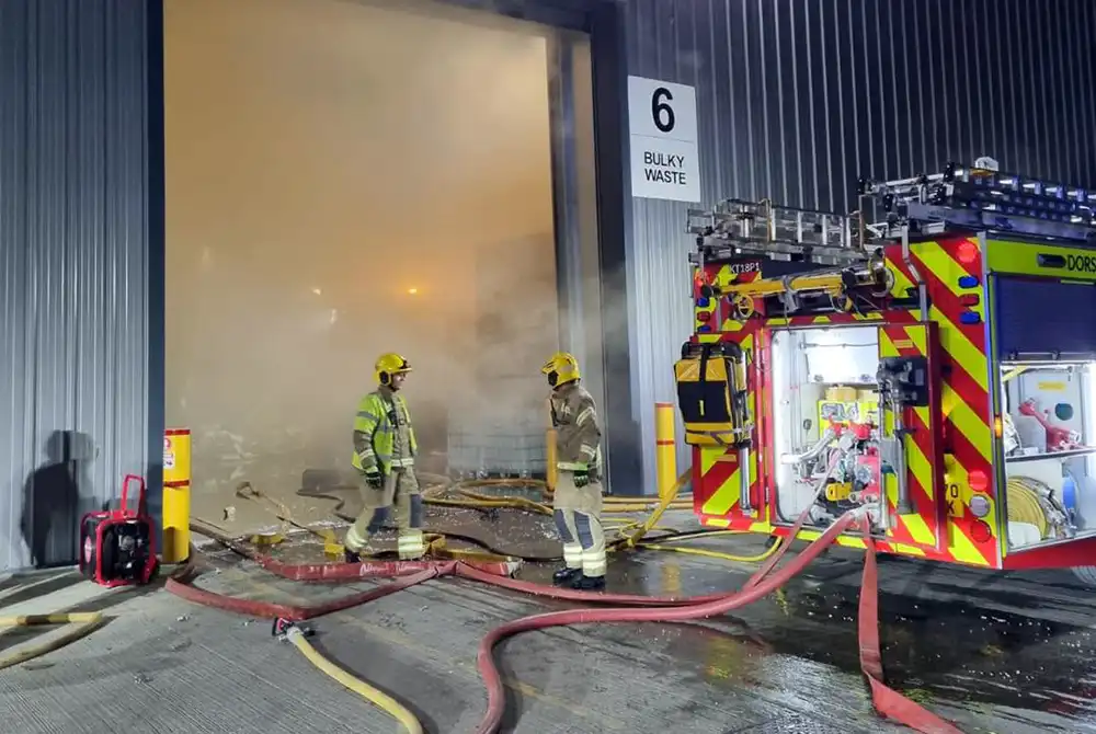 Crews tackle fire at commercial premises in Poole | The New Stour And ...