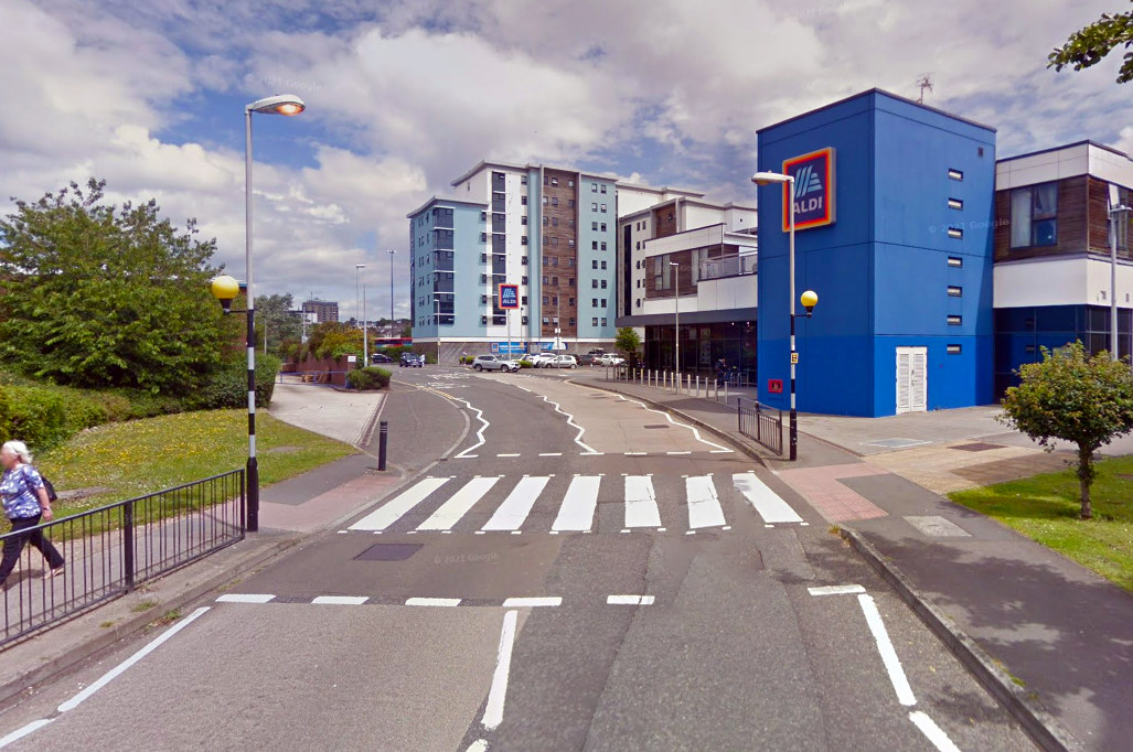 Pedestrian injured in Poole hit-and-run near Aldi store | The New Stour ...